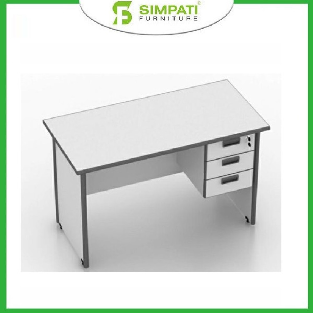 Jual Meja Tulis/Kantor Modera MOD 122 + Laci (120 x 60 x 75) | Shopee ...