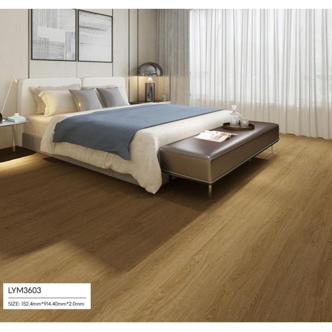 Jual Vinyl Lantai Motto Tebal 2mm Cover 3,34m2 / Vinyl Lantai Motif Kayu / Vinyl Floorhing harga ...