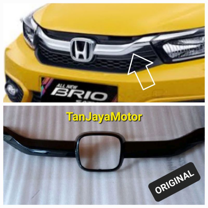 Jual List Grill Grile Bumper Depan HONDA New BRIO RS ORIGINAL 2018 2019 2020 2021 2022 2023 ...