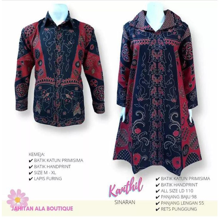 Jual sarimbit batik modern batik couple full lapisan best seller batik ...