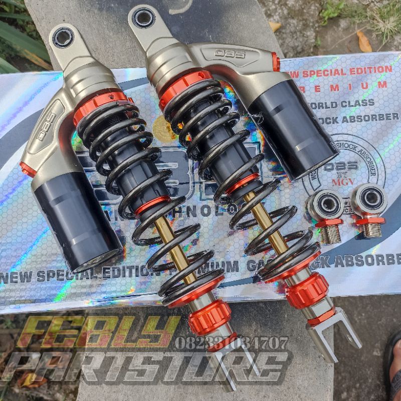 Jual SHOCK SKOK SHOK BELAKANG DBS MODEL RCB V SERIES GREY TITANIUM AS ...