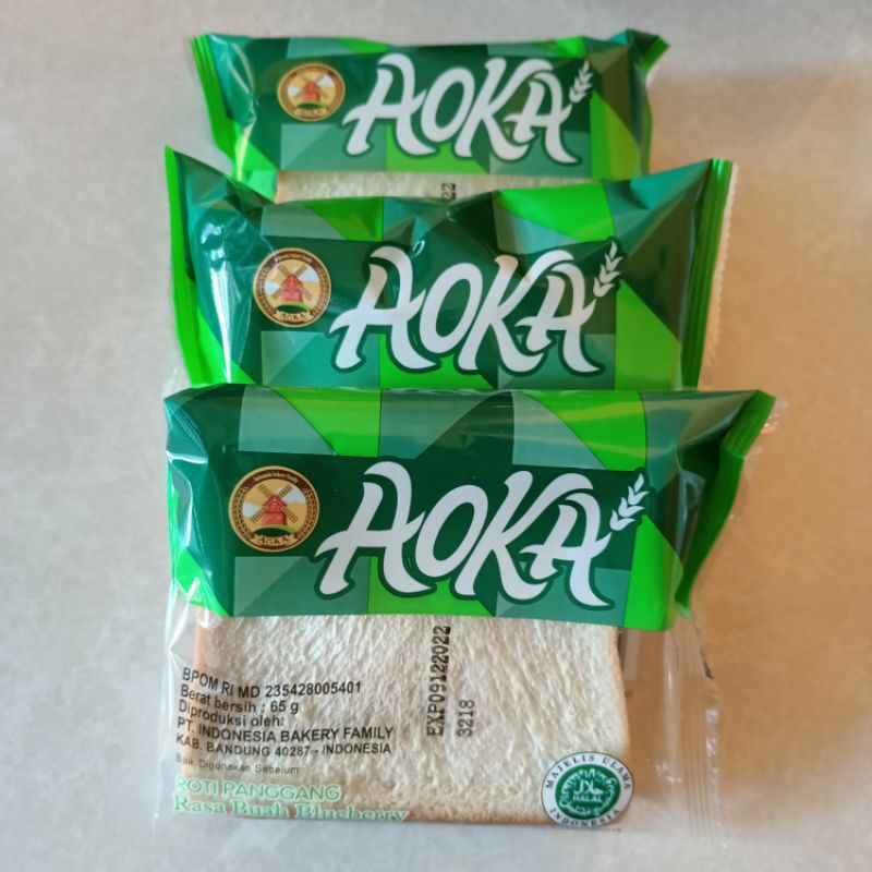 Jual roti aoka panggang sandwich all varian rasa | Shopee Indonesia