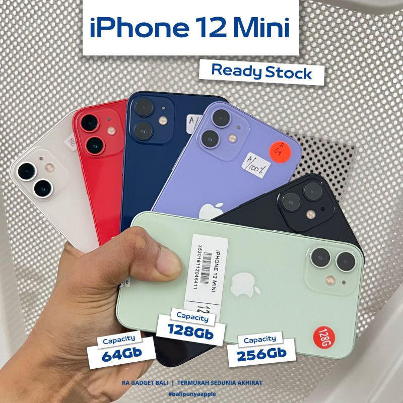 Jual iPhone 12 Mini 64GB/128GB/256GB Second Original Fullset | Shopee Indonesia
