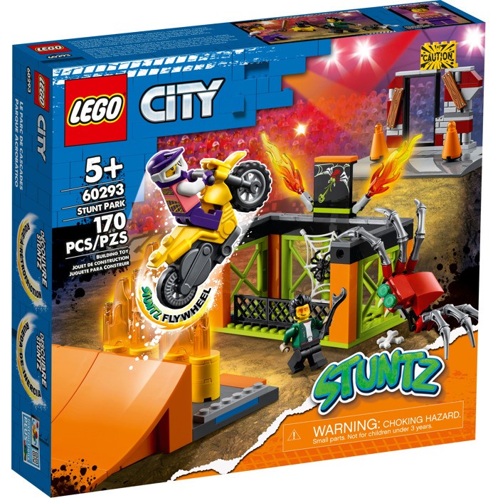 Jual LEGO 60293 CITY Stunt Park Mainan Anak Edukasi Kreatif Motor ...