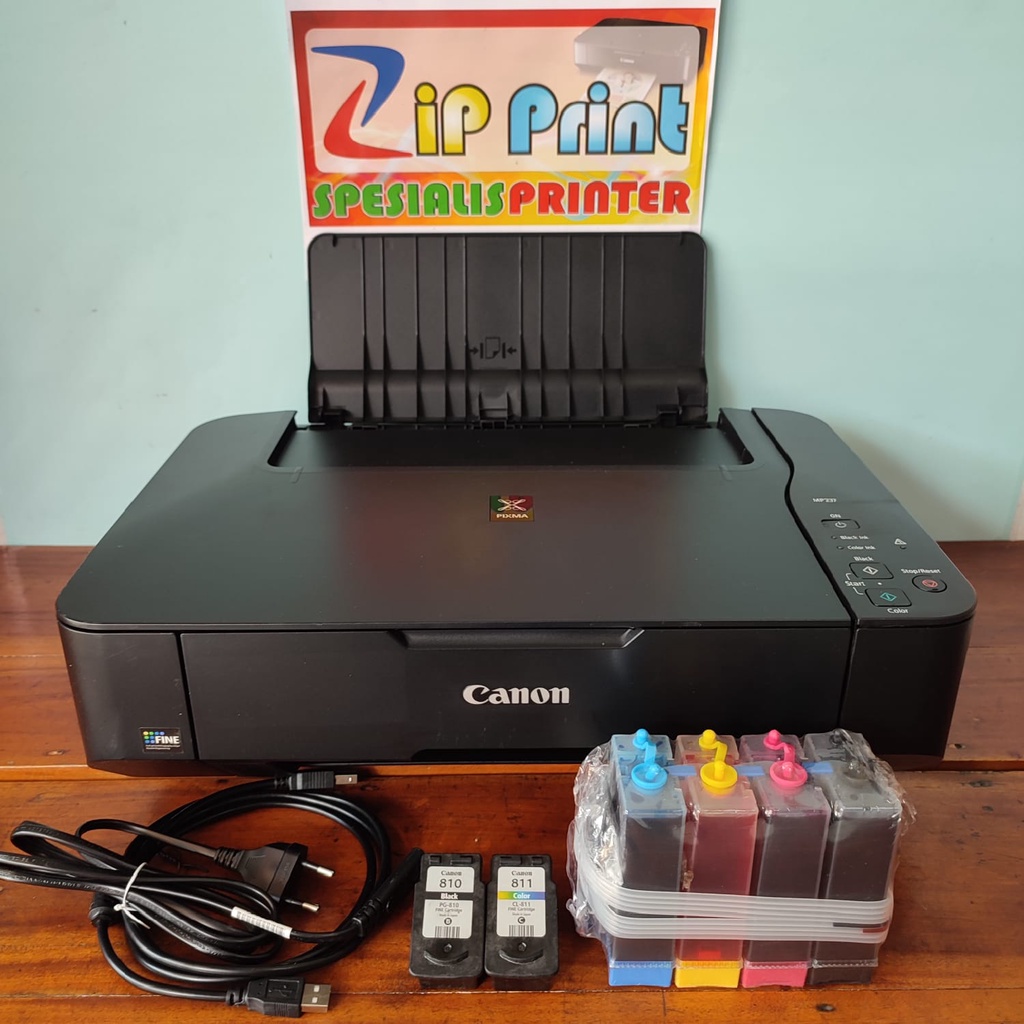 Jual Printer Scan Copy Canon Pixma MP237 Sudah Infus | Shopee Indonesia