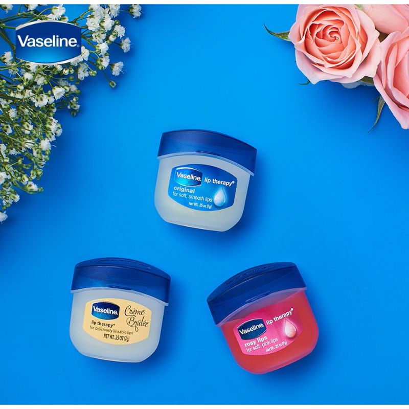 Jual Vaseline Lip Therapy 7gr (3 Variant) | Shopee Indonesia