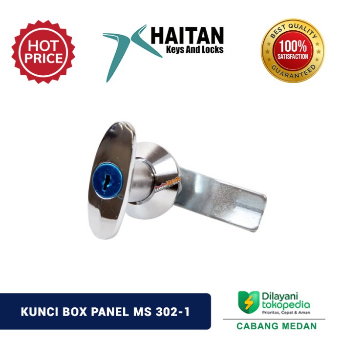 Jual Kunci Box Panel Gagang Pendek MS 302 - 1 Haitan - ORIGINAL MDN | Shopee Indonesia