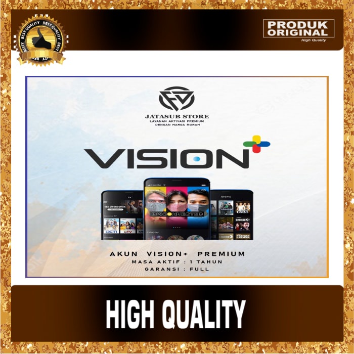 Jual BEJTVSHOP NEW FLASH SALE VISION+ PREMIUM 1 TAHUN - NONTON FILM ...