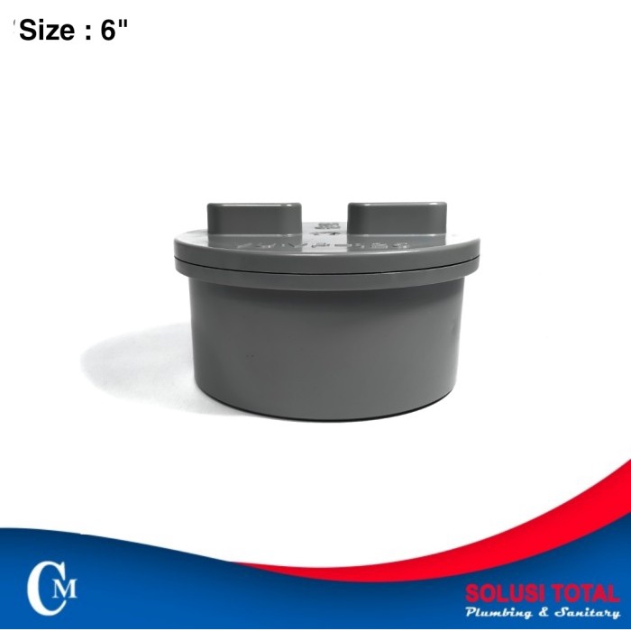 Jual Keran Air Clean Out 6 Inch Co 6" Cm Pvc Tutup Septic Tank Cm ...