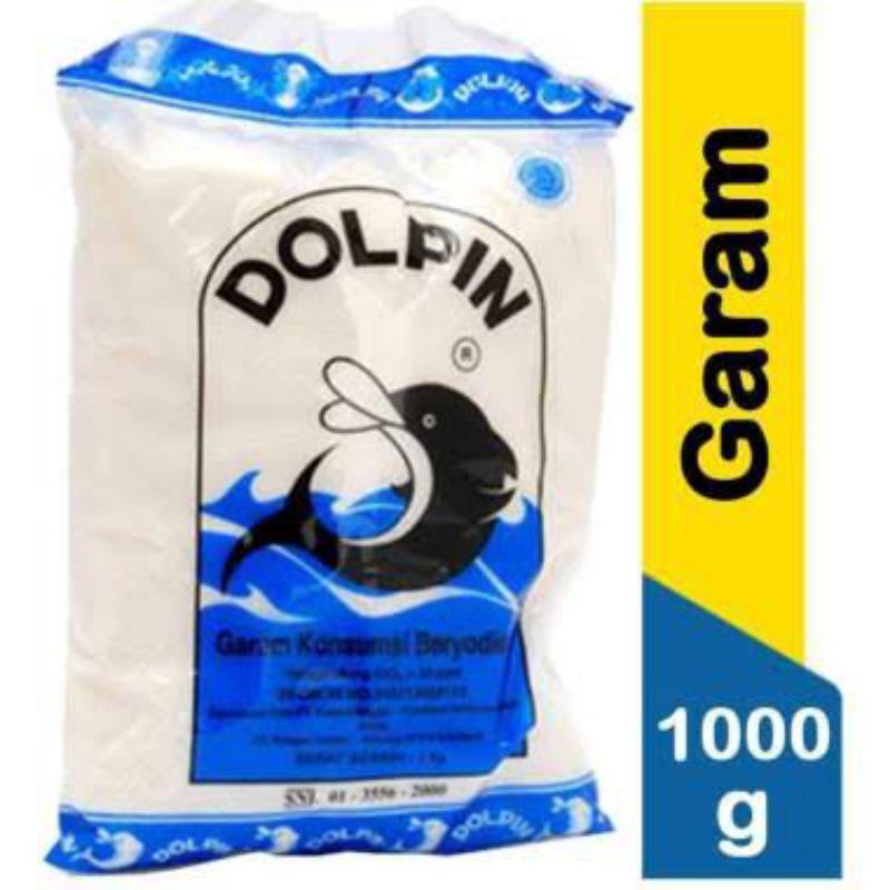 Jual Garam Dolphin 1000g | Shopee Indonesia