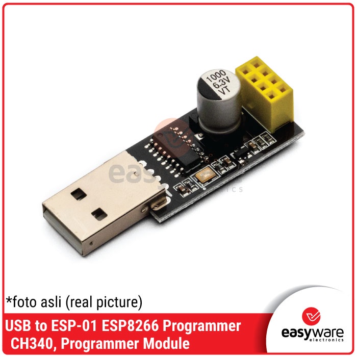 Jual USB TO ESP8266 ESP-01 ESP01 PROGRAMMER | Shopee Indonesia