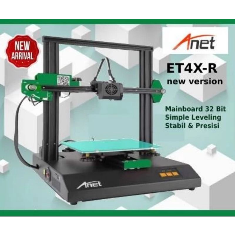 Jual Anet ET4 / ET4X-R, Printer 3D Terbaru, Rangka Full Metal, Touch ...