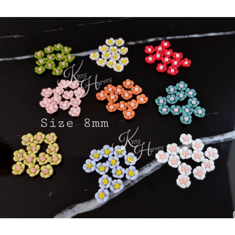 Jual Resin Bunga Bloomery 8mm | Shopee Indonesia