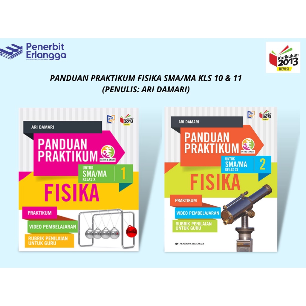 Jual [Erlangga Official] Panduam Praktikum Fisika Sma/Ma Kelas 10 11 Kurikulum K13N | Shopee ...