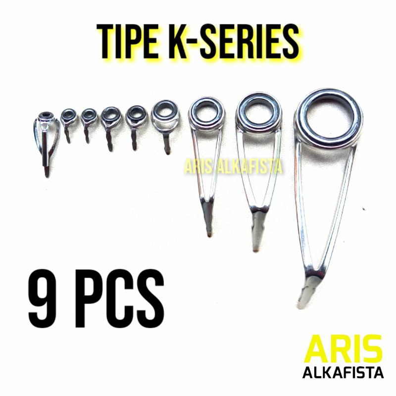 Jual Ring Pancing K-Series 9 Pcs Untuk Joran Ultralight | Shopee Indonesia