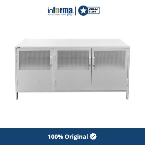 Jual Tv Informa - Meja Tv - Smith High Tv Stand White | Shopee Indonesia