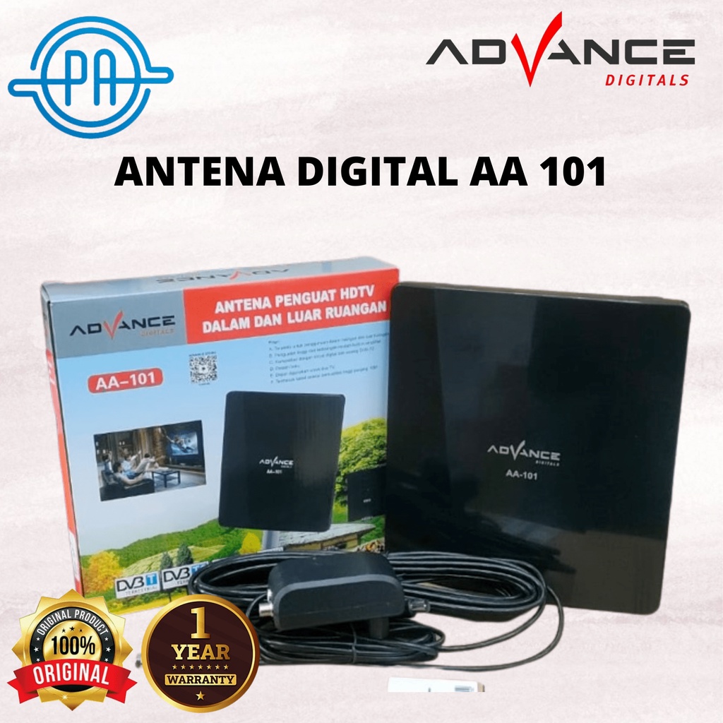 Jual ANTENA DIGITAL ADVANCE AA 101 / ANTENA LUAR DALAM AA101 | Shopee ...