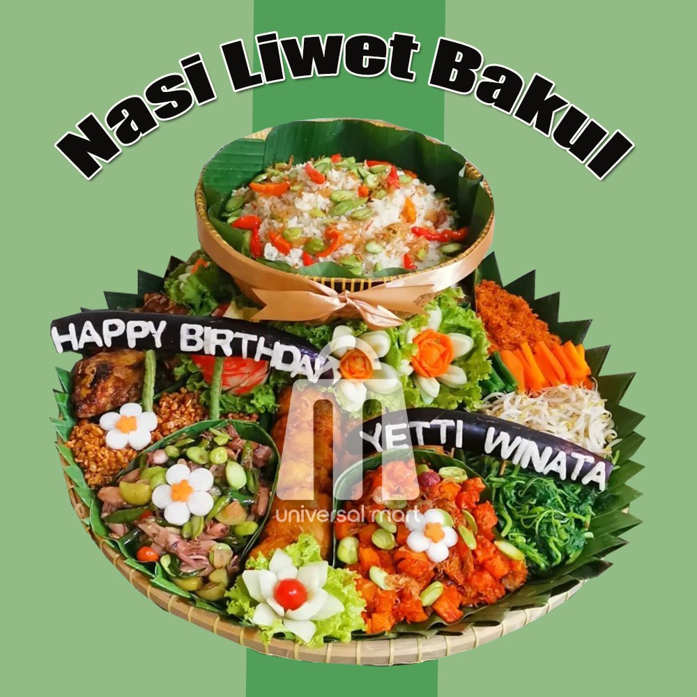 Jual NASI LIWET BAKUL MENU KOMPLIT DAN RASA ENAK | Shopee Indonesia