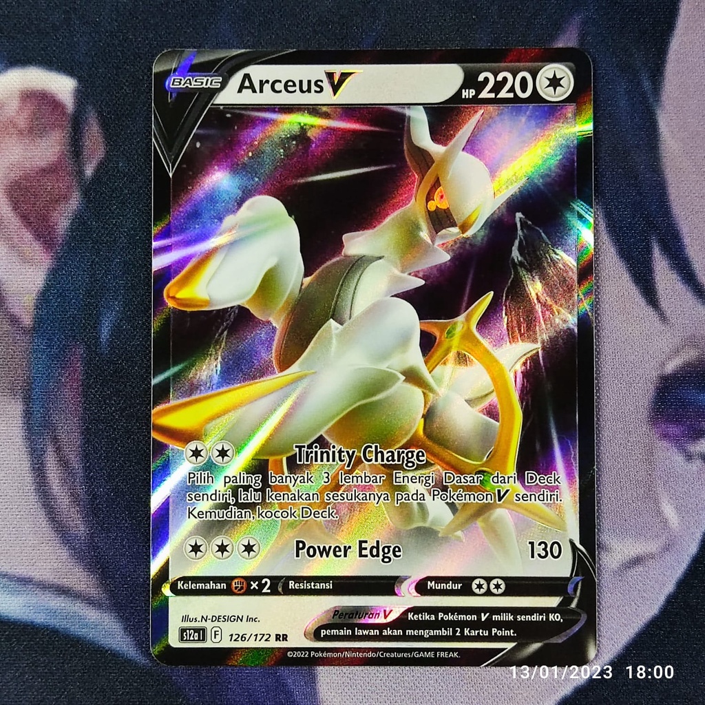 Jual pokemon (ID) arceus v - S12a 126/172 - RR | Shopee Indonesia