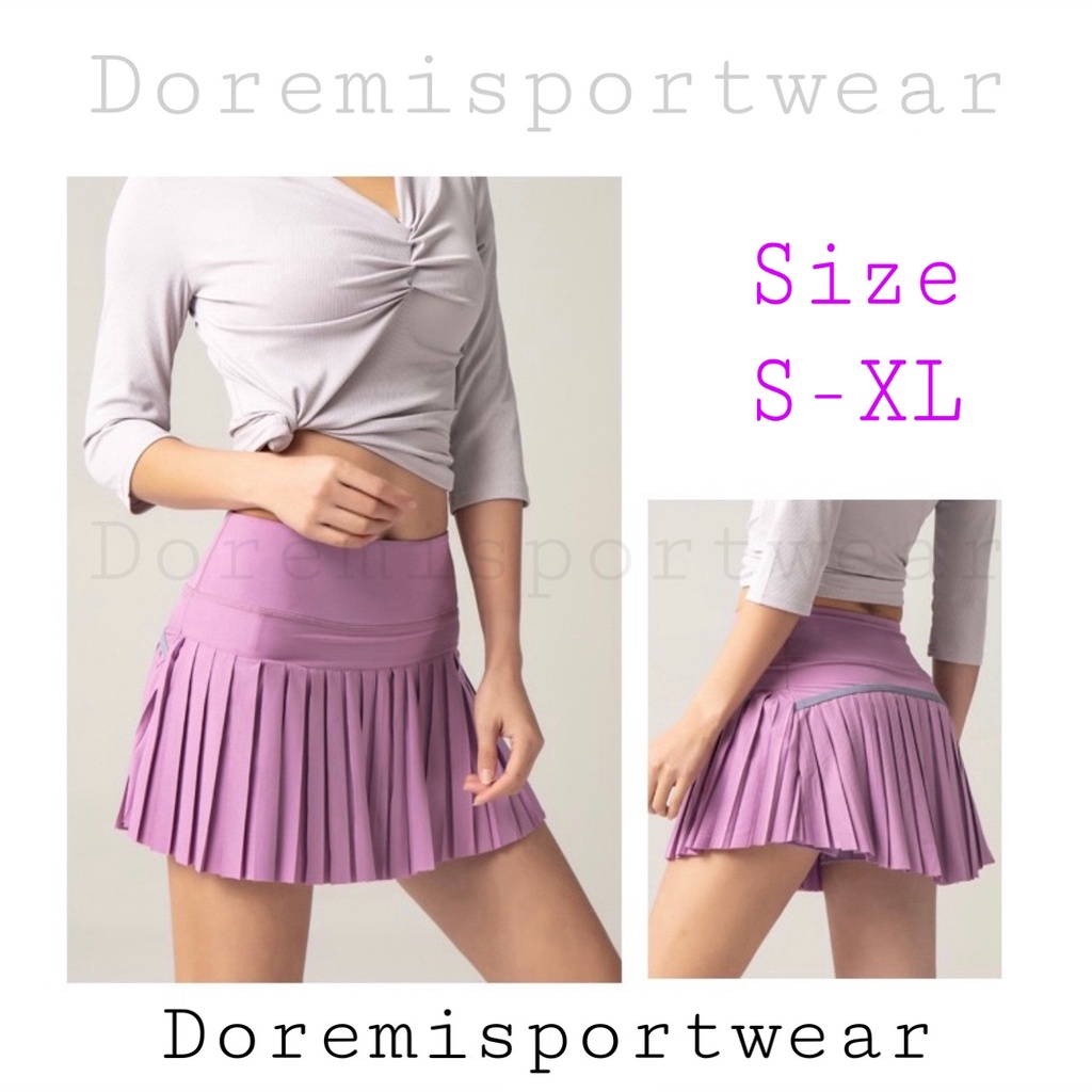 Jual SKORT TENNIS GOLF DOREMI SK5 ROK CELANA BADMINTON TENIS GOLF WANITA | Shopee Indonesia