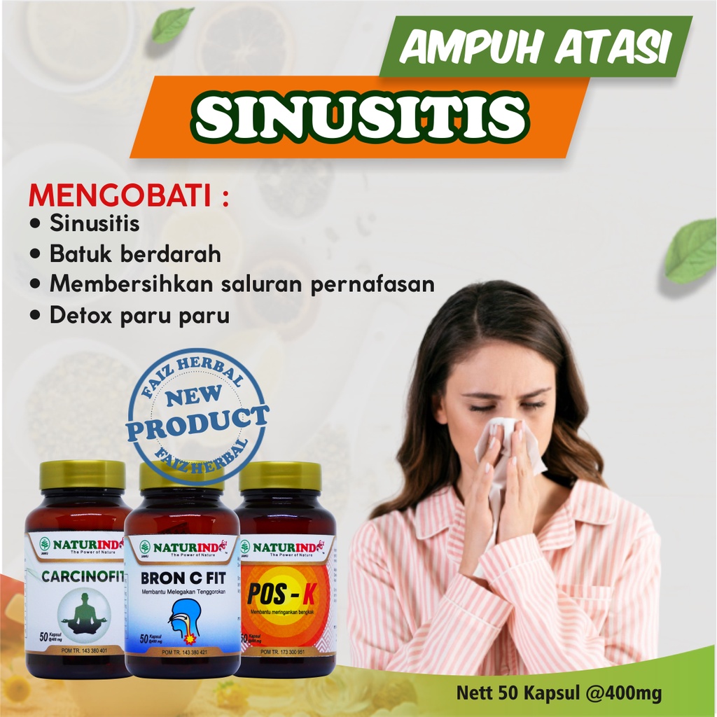 Jual Obat Sinusitis sinus konka konca rinitis hipertopi untuk dewasa ...