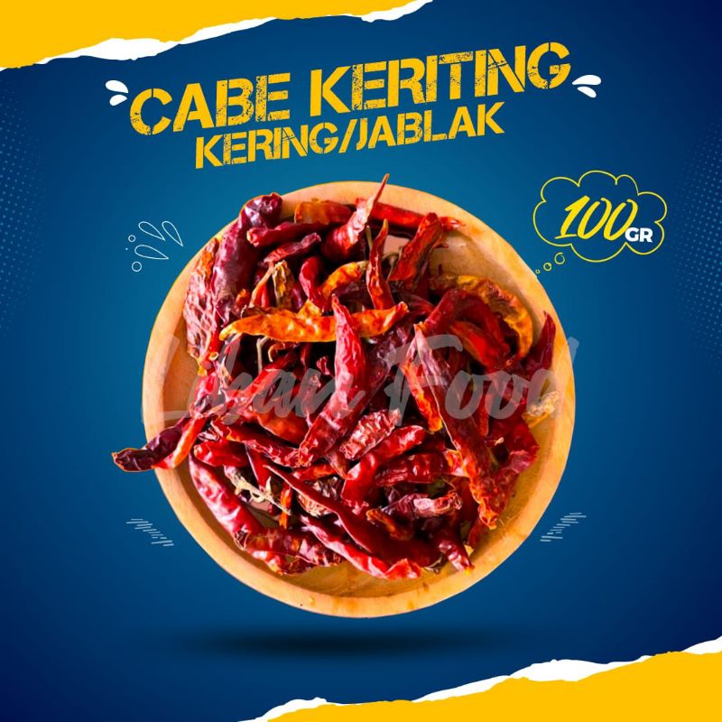 Jual CENGEK KERING 100gr | CABE KERING JAPLAK | LIBANFOOD | Shopee ...