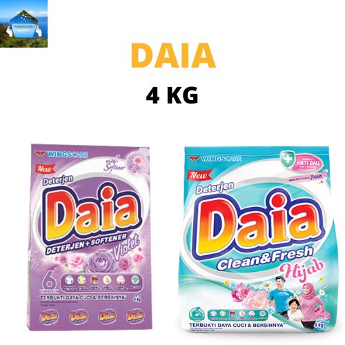 Jual Daia Detergen Clean & Fresh Hijab / Violet / Deterjen Bubuk 4 kg ...