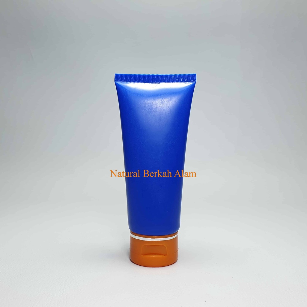 Jual Tube 100 Gr Biru 40 X 120 Fliptop / Tube Kosmetik / Tube Facial ...