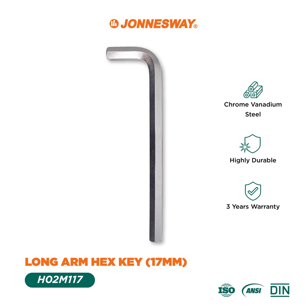Jual LONG ARM HEX KEY (17MM) ( H02M117) | Shopee Indonesia
