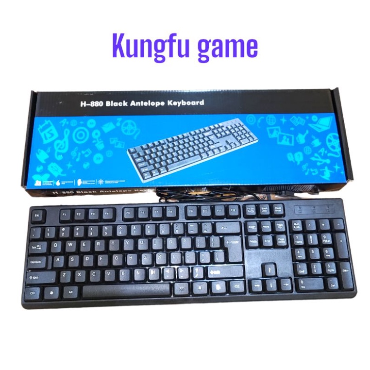 Jual keyboard H-880 ANTELOP KABEL WIRED | Shopee Indonesia