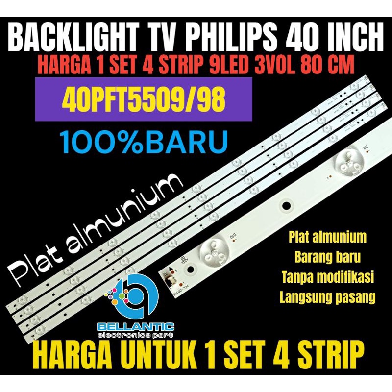 Jual BACKLIGHT TV LED PHILIPS 40 INCH 40PFT5509/98 BACKLIGHT TV LED 40 INCH | Shopee Indonesia