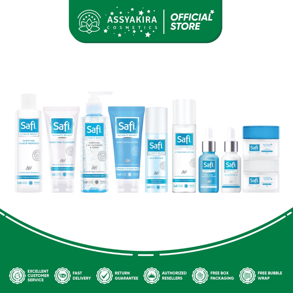 Jual SAFI White Expert Series | Safi Ultimate Bright Series | Shopee Indonesia