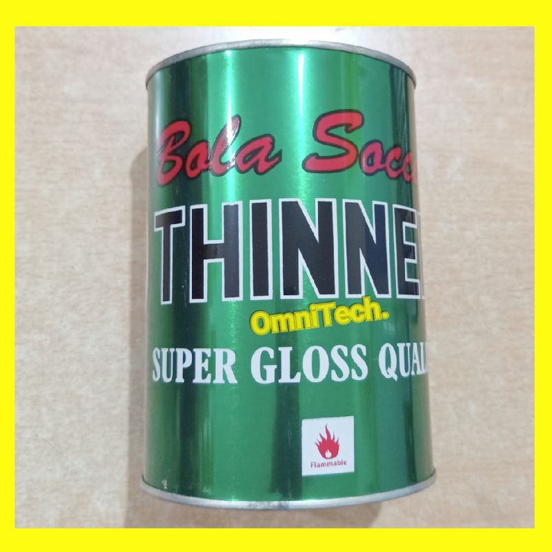 Jual Tiner Thiner Thinner Bola Soccer Kaleng Pengencer Cat Minyak Duco ...
