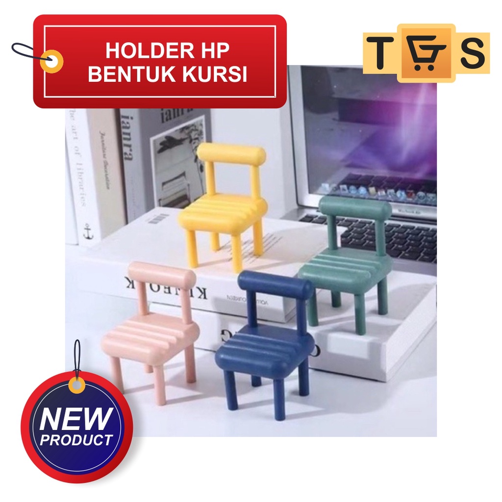 Jual [50gr] T741 | Stand Handphone Holder Potrait Landscape Bentuk Kursi Tempat Dudukan Hp ...