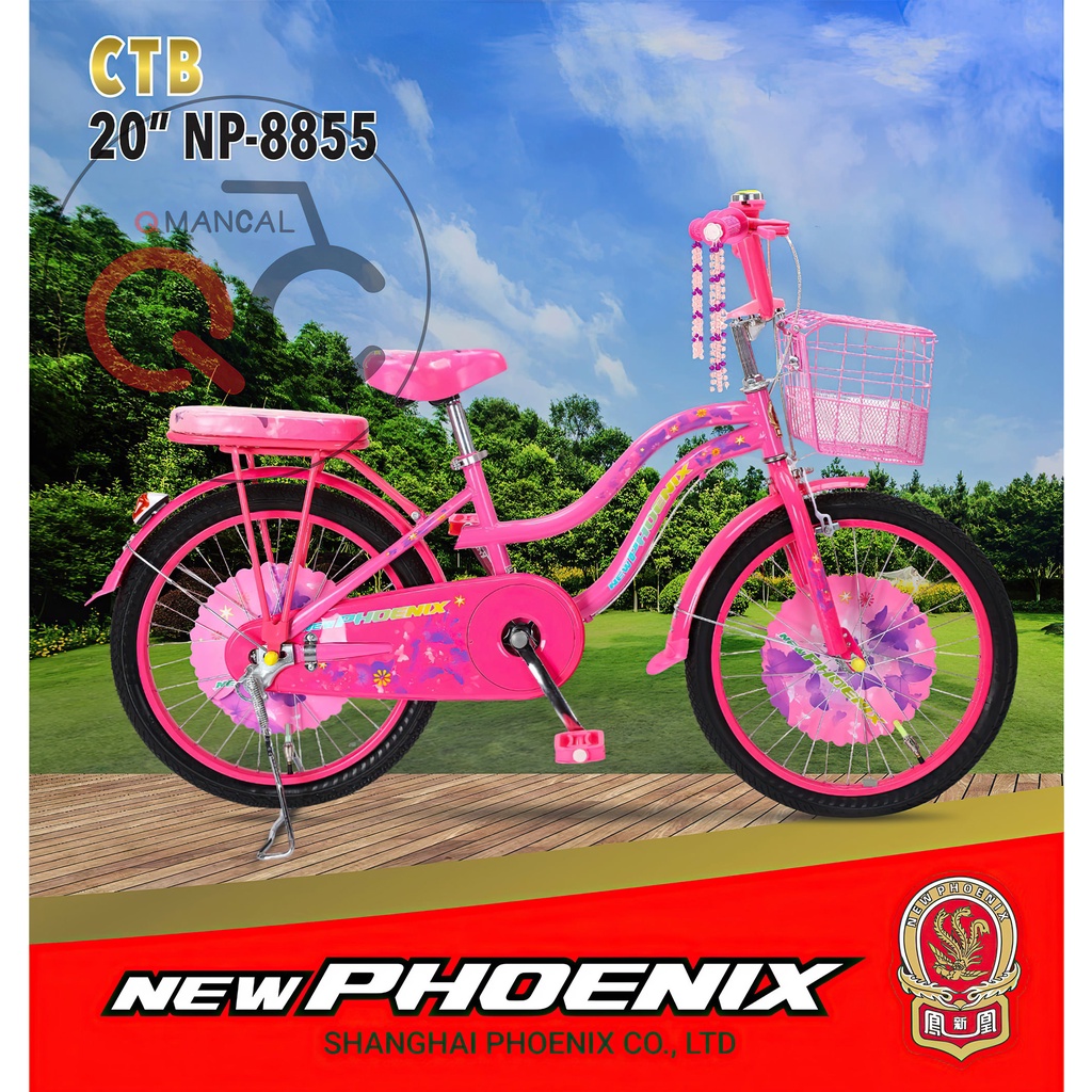 Jual Sepeda Keranjang 20" NEW PHOENIX Mini Full Metal City Bike ...