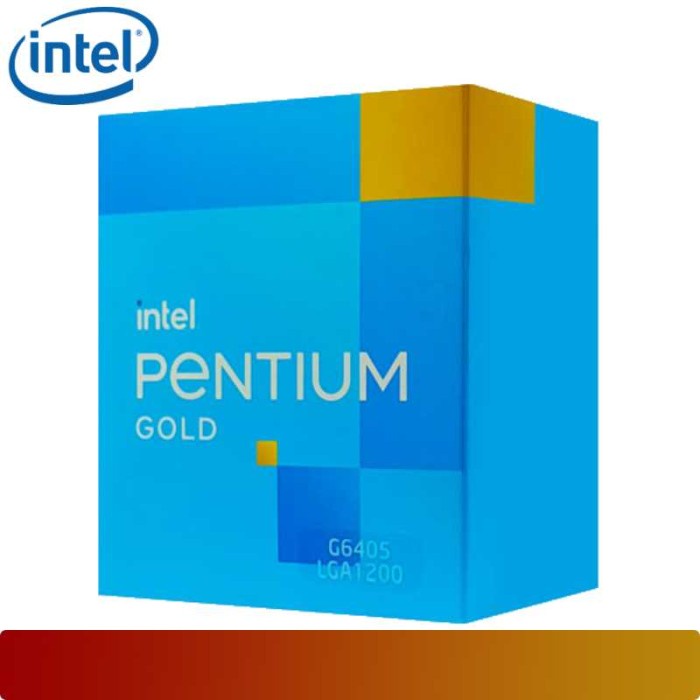 Jual INTEL PENTIUM GOLD G6405 | Processor Intel Gen 10 Comet Lake LGA ...