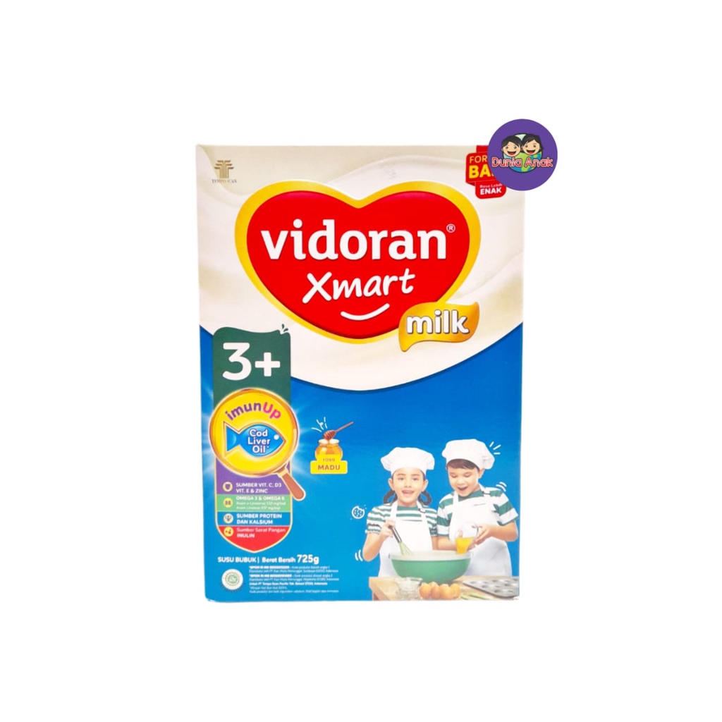 Jual VIDORAN XMART 3+ Rasa Madu 700gr Box | Shopee Indonesia