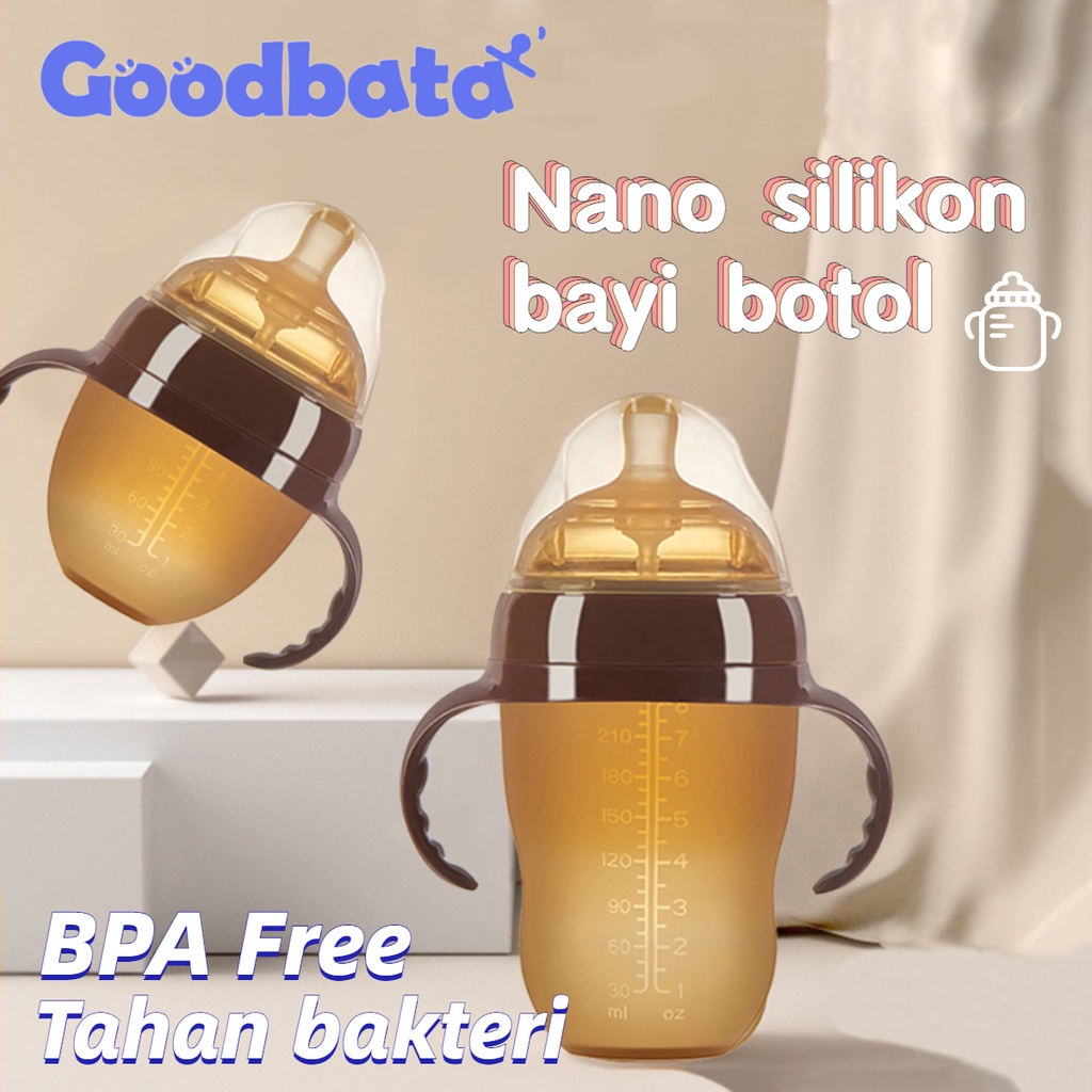 Jual 150ml/250ml Silikon Nano Botol Bayi Susu Dengan Antibakteri Dot ...