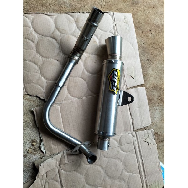 Jual knalpot DPJ model cha cantol inlet 38 mm pnp vario 125 vario 150 ...