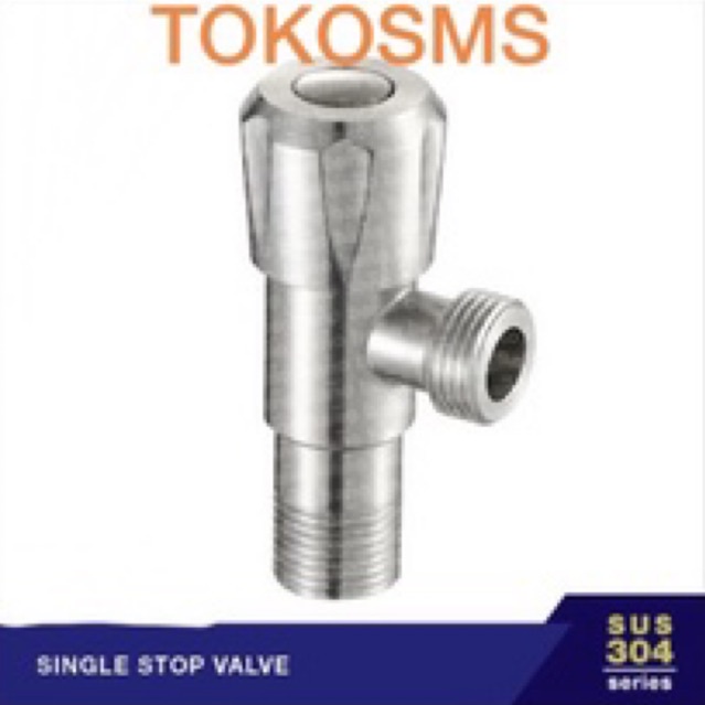 Jual Stopkran stainless air sus 304 kran air 304 stop kran stainlis ...
