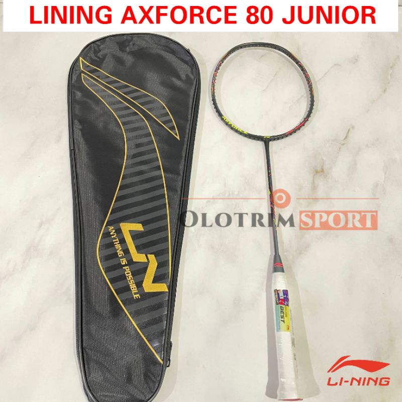 Jual Raket Badminton LINING AXFORCE 80 JR 5U 78gram Junior Original ...