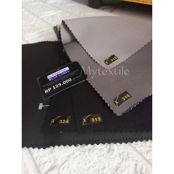 Jual kain seragam Polri superfeel blue label tampil mewah dan elegan ...