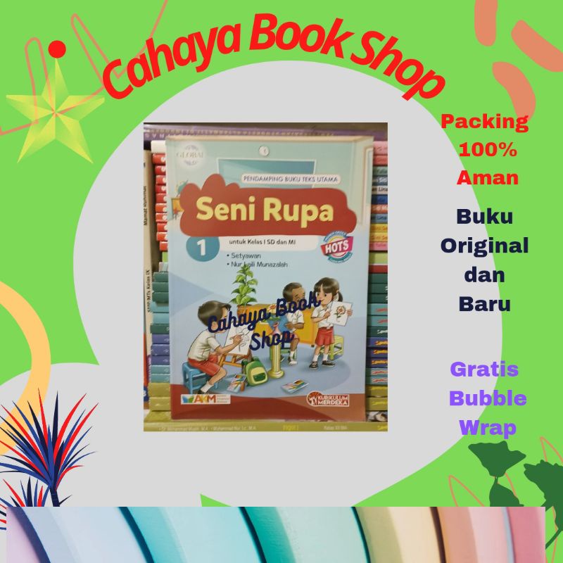 Jual Buku Seni Rupa Kelas 1 SD Kurikulum Merdeka Global | Shopee Indonesia