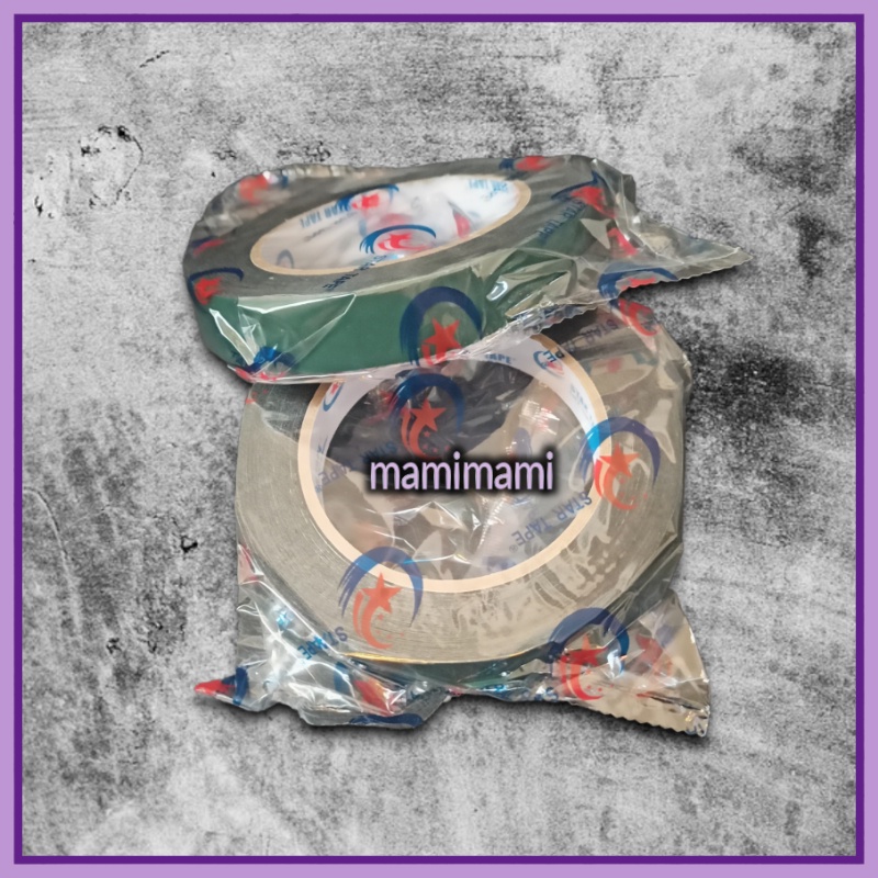 Jual Double Tape Foam 1" Inch x 5m Solasi Doble Hijau Busa 5 Meter ...