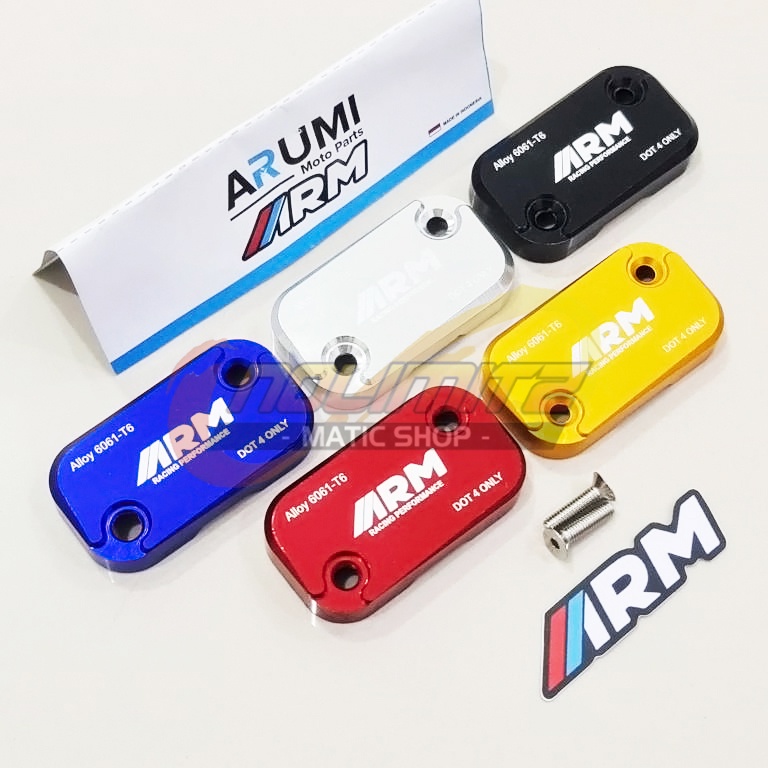 Jual Cover Master Rem ARM Tutup Oli Minyak Full CNC Vario Beat Scoopy ...