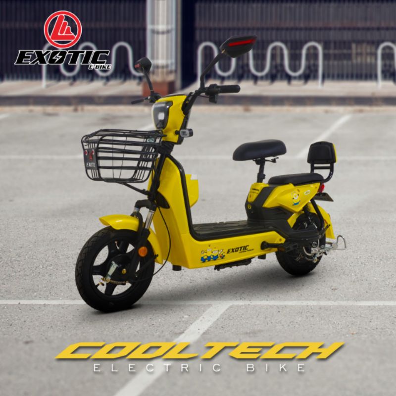 Jual Sepeda Listrik Exotic Cooltech Minions Series Original Murah Resmi ...