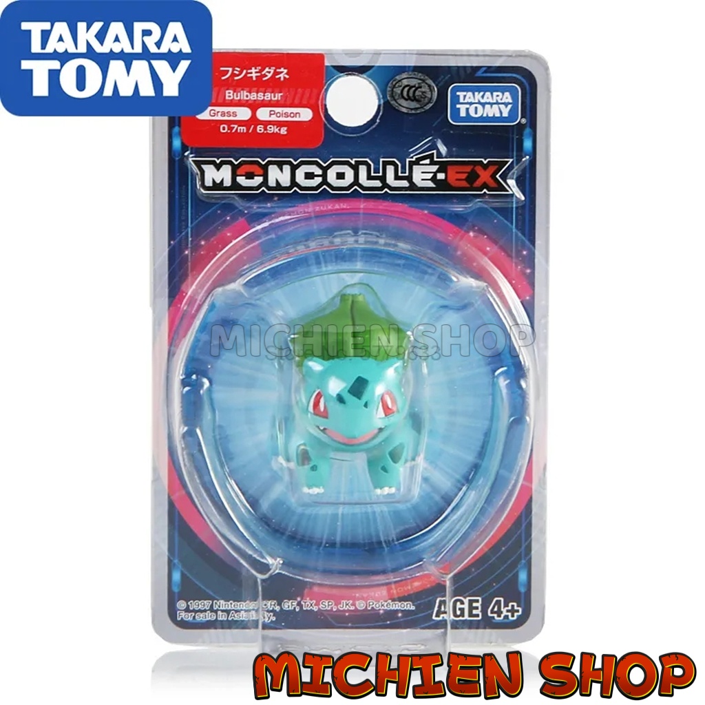 Jual Pokemon Moncolle Ex-EMC 15 - Bulbasaur Takara Tomy | Shopee Indonesia