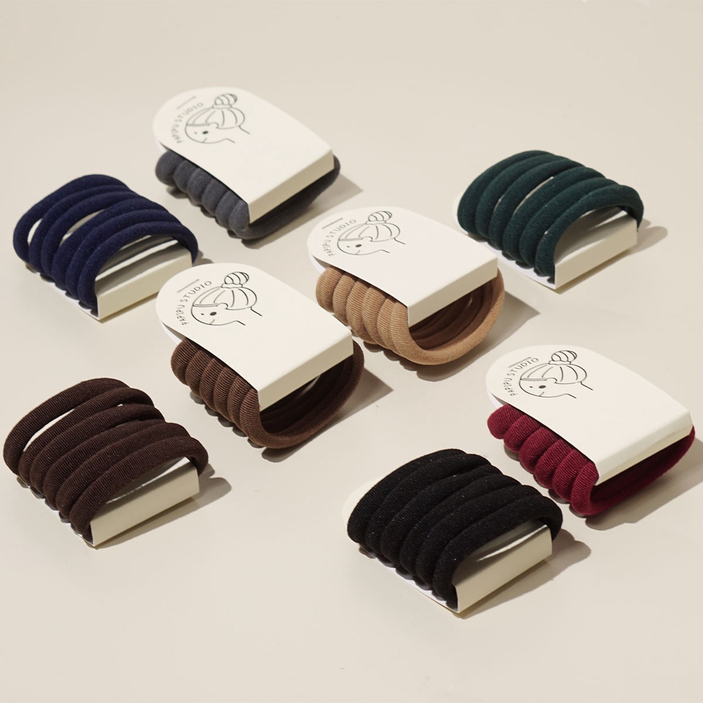 Jual Papipu studio Ikat rambut donut soft premium ( 6pcs ) | Shopee ...