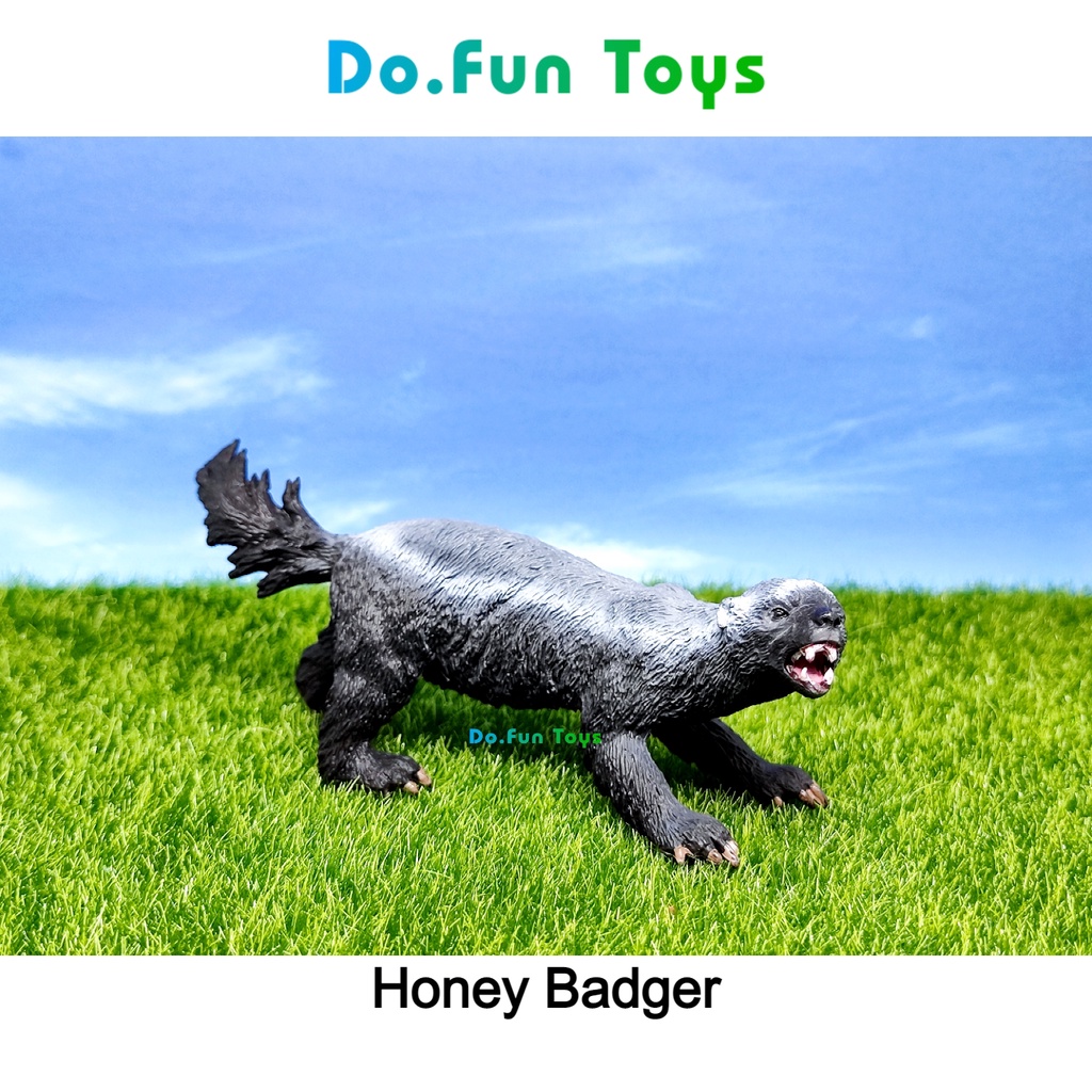 Jual Animal Figurine | HONEY BADGER / Mainan Miniatur Binatang Musang ...