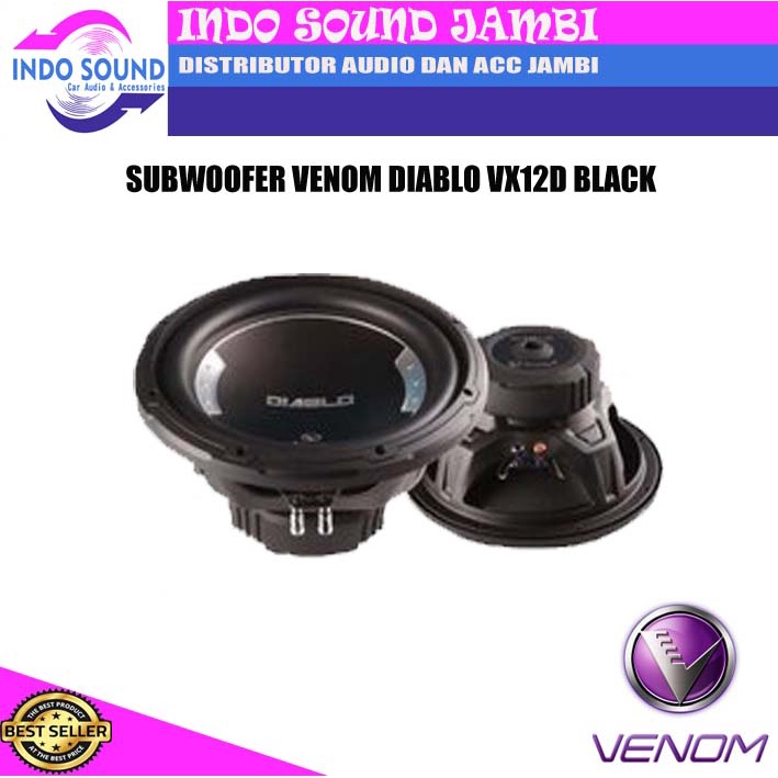 Jual SUBWOOFER VENOM DIABLO SERIES VX12D 12 INCH | Shopee Indonesia